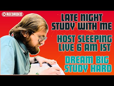 RECORDED STUDY WITH ME | Pomodoro Session | Relaxing Music | Study With Dr Spark