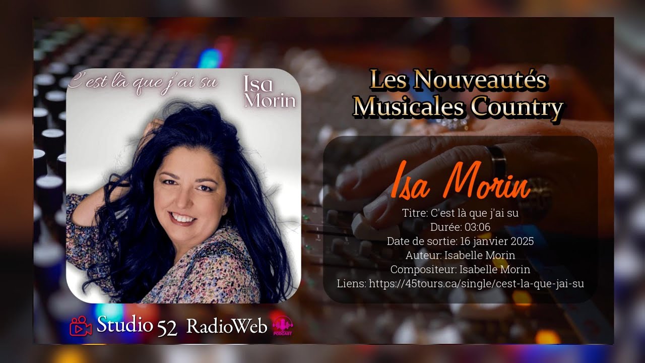 C'est là que j'ai su par Isa Morin - YouTube