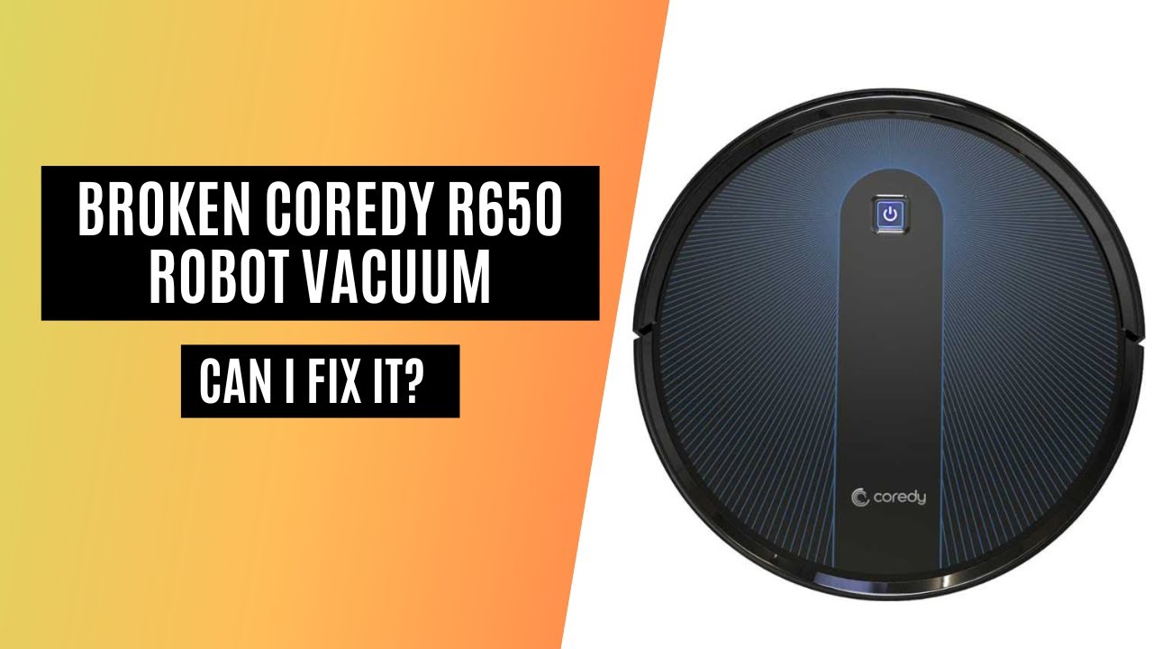 Can I fix? Broken Coredy R650 Robot Vacuum - YouTube