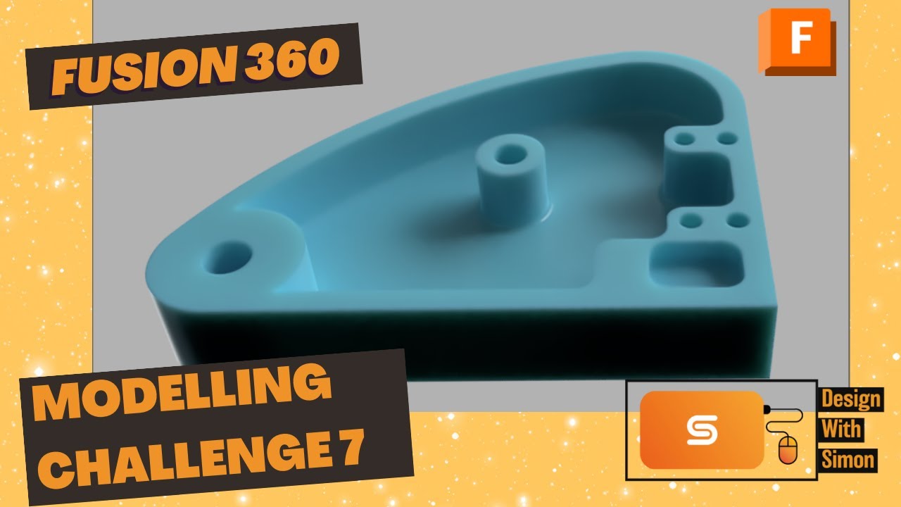 Fusion 360 Tutorial: Modelling Challenge 7 - YouTube