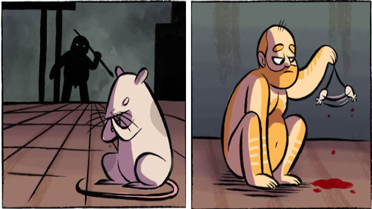 Comics Showing What Would Happen If Cats And Humans Switched Roles ...