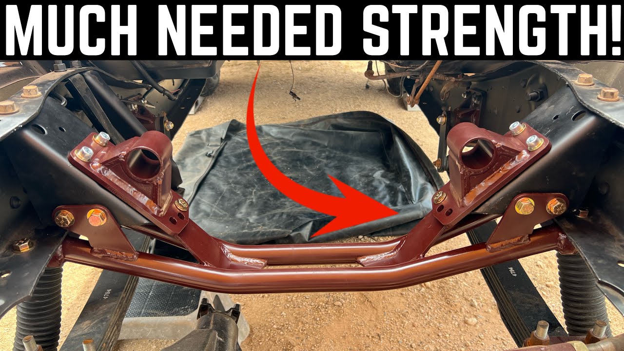 Offroad Design Crossmember/Motor Mount Install For Squarebody LS Swap ...