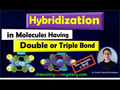 Chemical Bonding #4 sp2 and sp Hybridization in Alkene and Alkyne