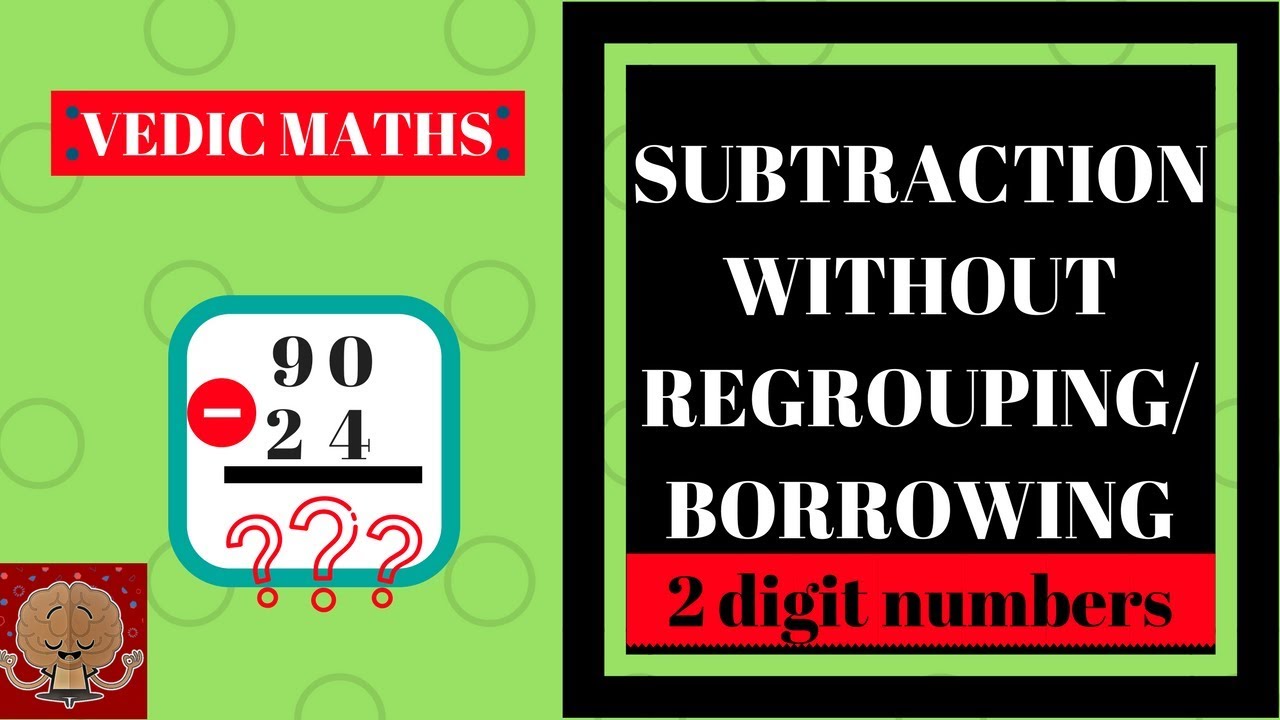 SUBTRACTION TRICKS IN VEDIC MATHS | SUBTRACTION WITHOUT BORROWING ...