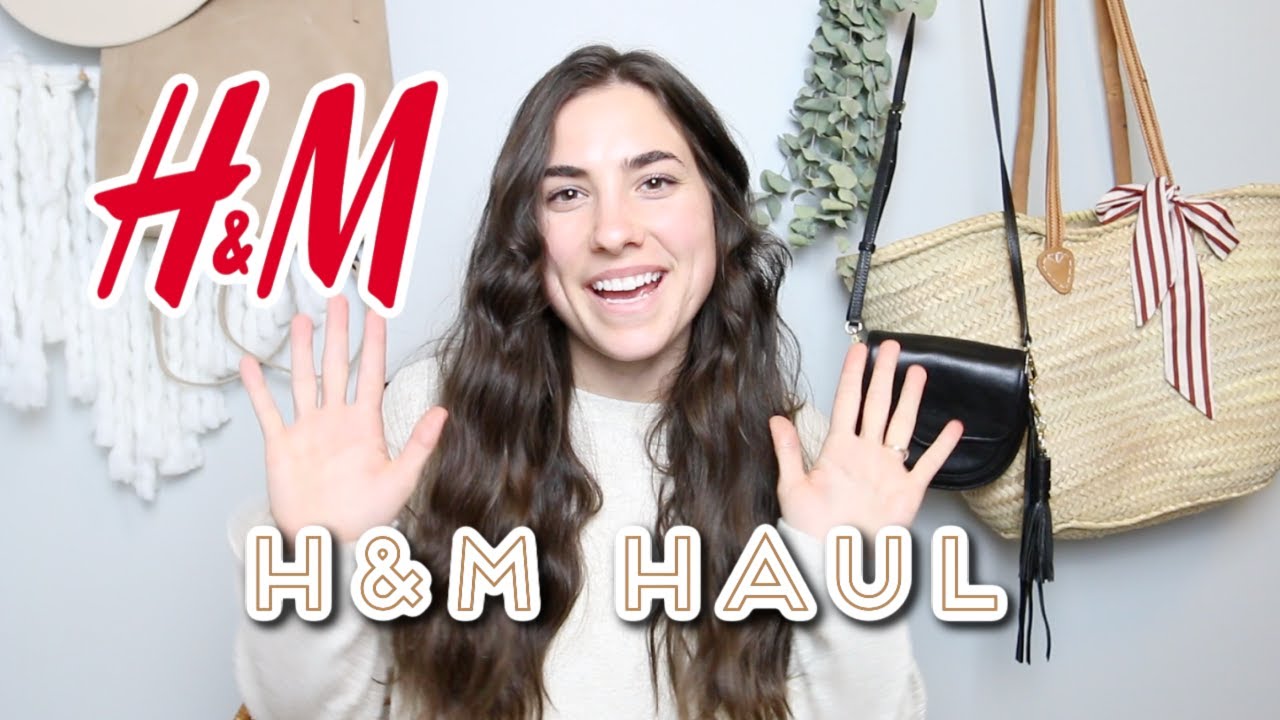 Huge H&M Haul! Winter to Spring Clothing Haul! - YouTube
