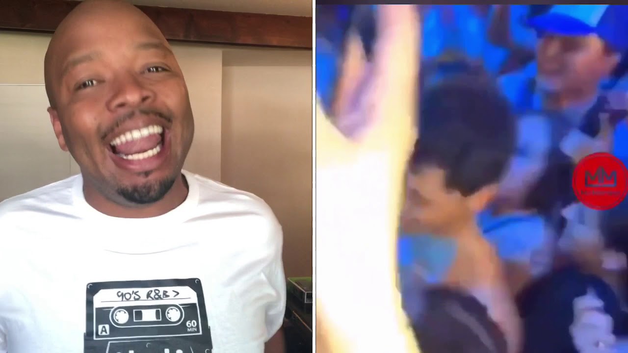 DJ KHALED tries to crowd surf - YouTube