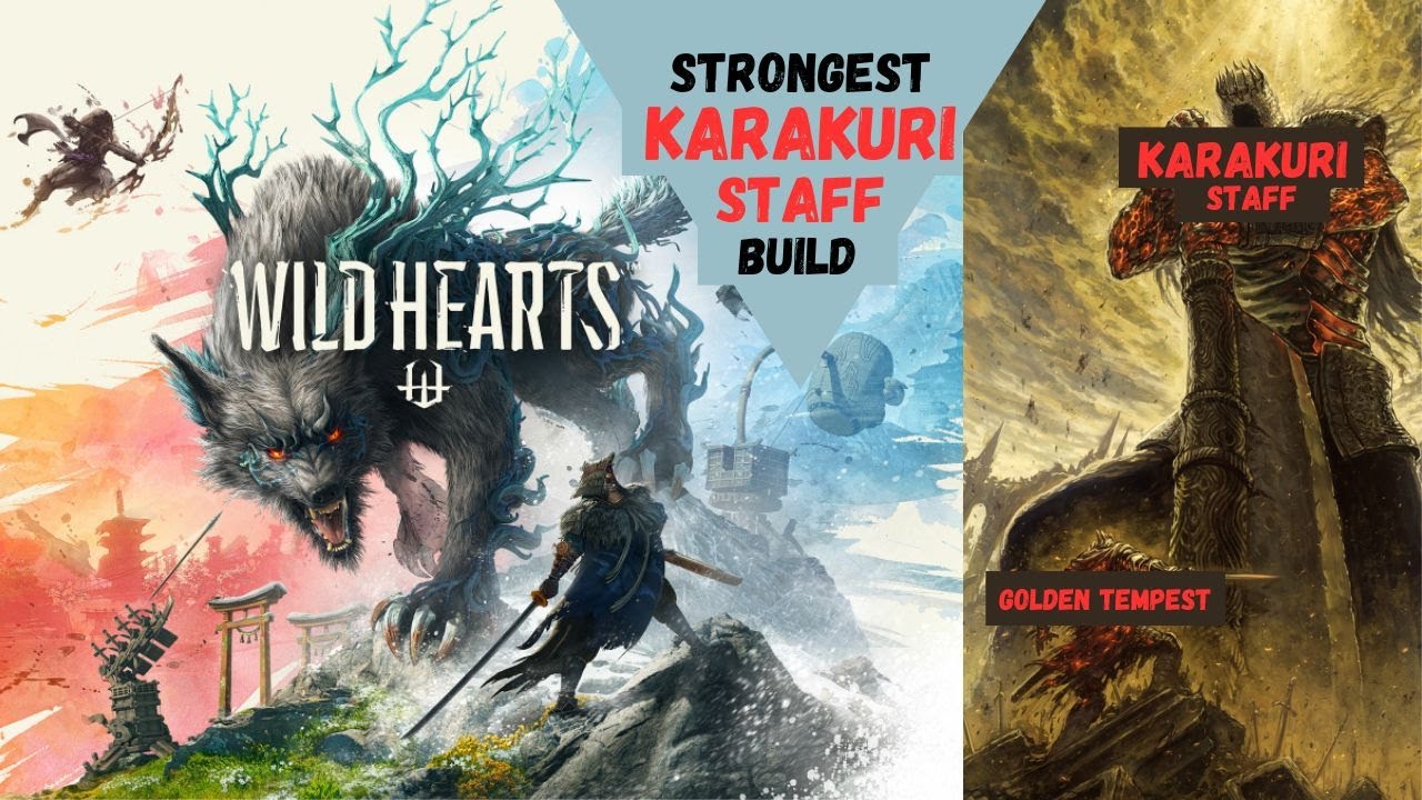Wild Hearts- Best End Game Karakuri Staff Build - 2:20 Golden Tempest ...