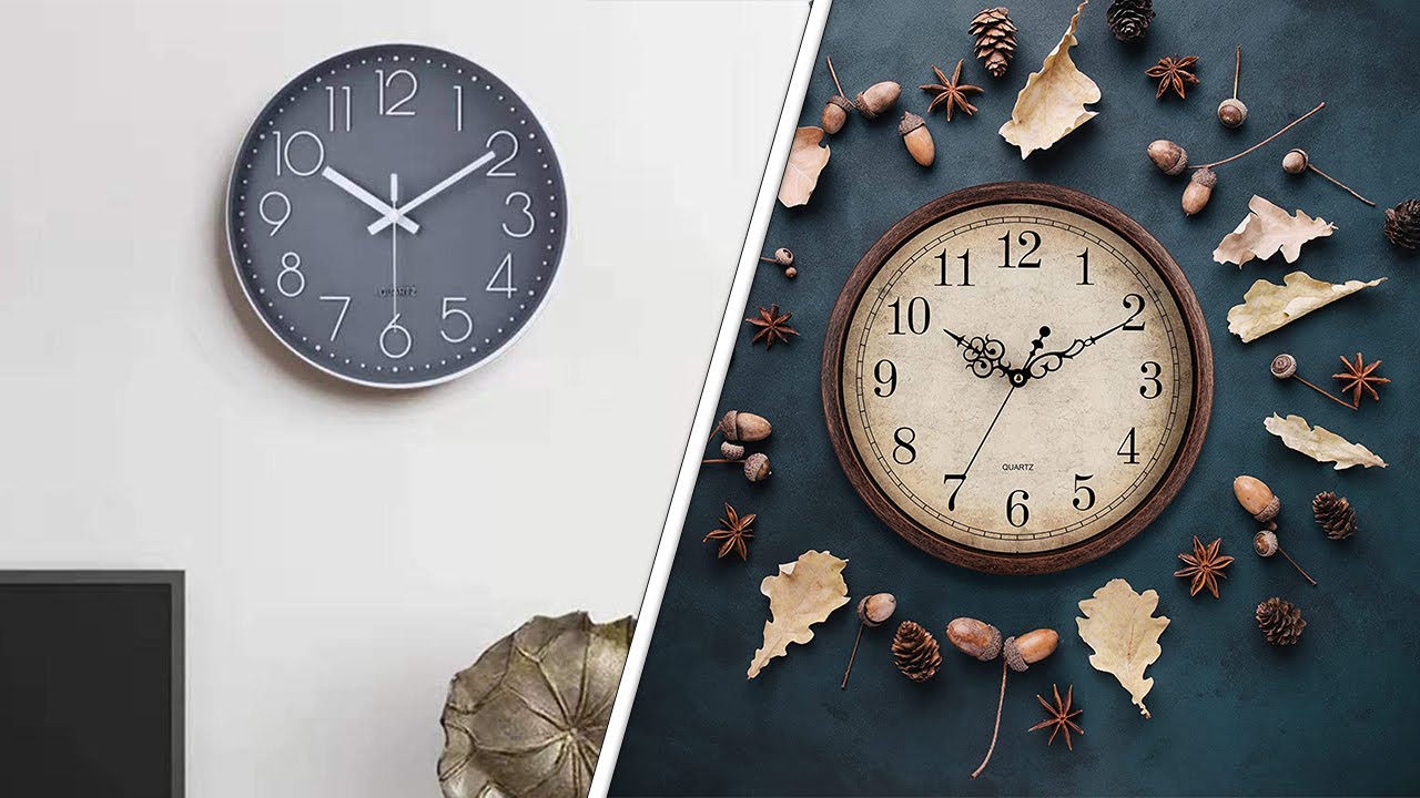 Modern Wall Clocks Sleek and Stylish Timepieces for Any Room - YouTube