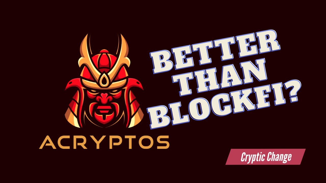 AcryptoS Tutorial - DeFi interest earning platform - YouTube