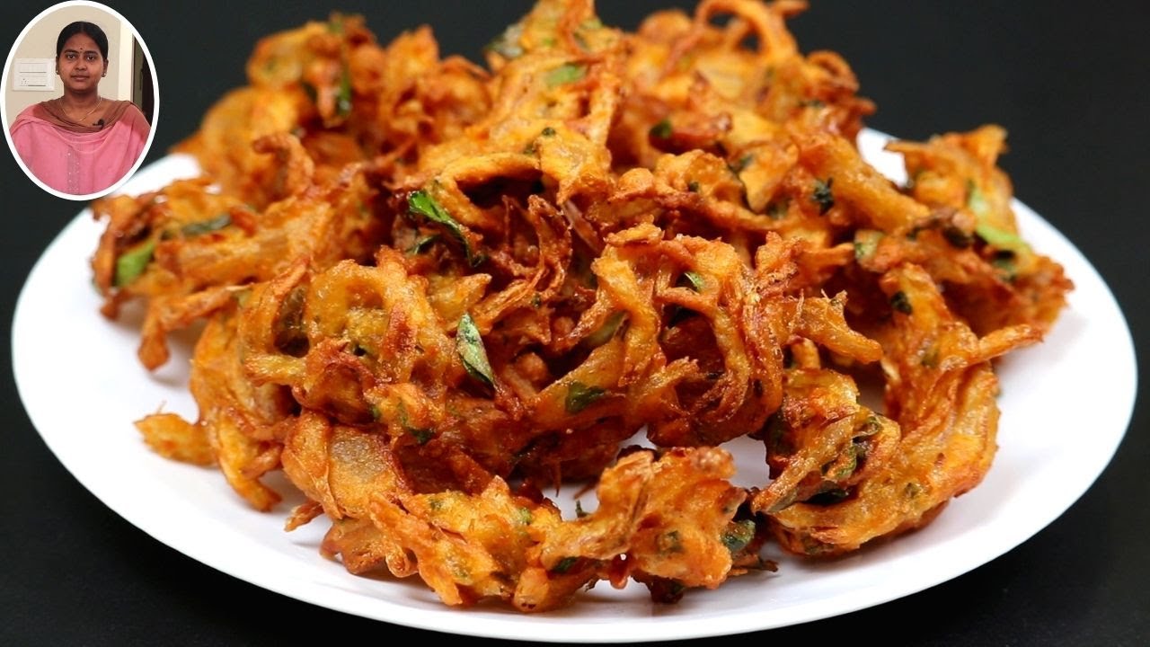 வெங்காயம் இருந்தா போதும் உடனே பக்கோடா செஞ்சி பாருங்க | Snacks Recipes ...