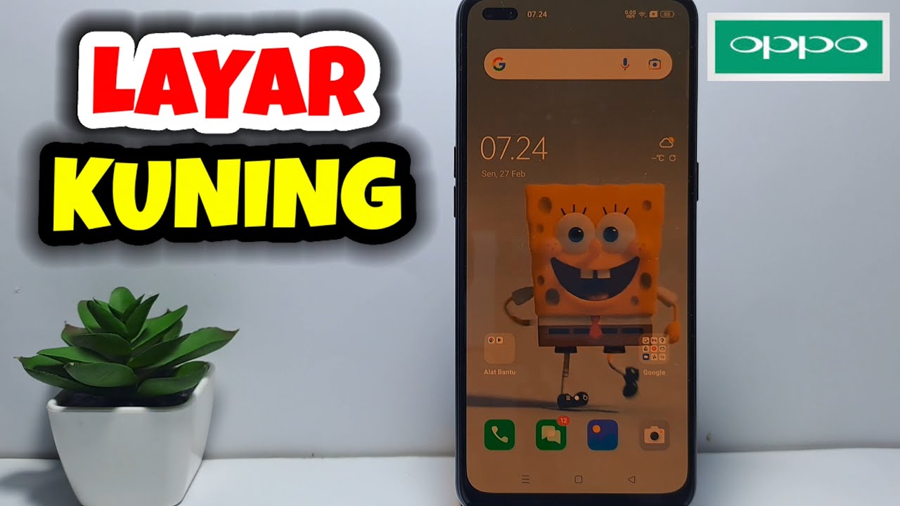 Cara Mengatasi Layar Kuning Di Hp Oppo - YouTube