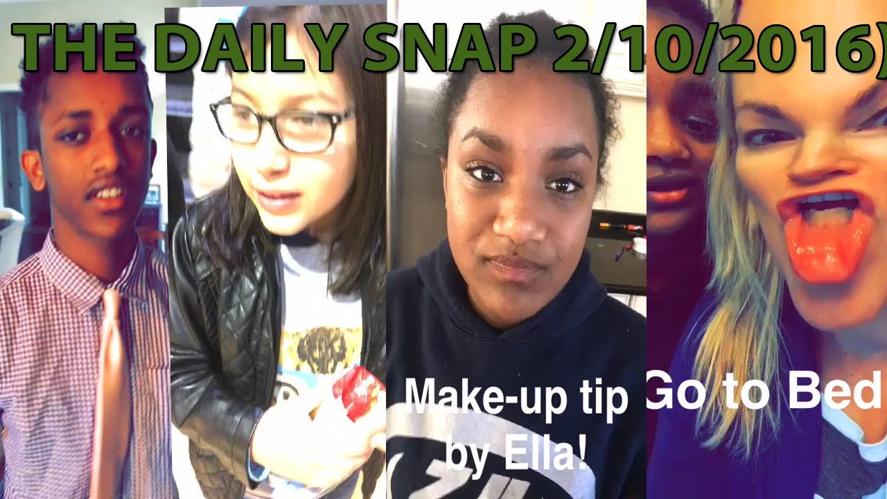 The Daily Snap (Feb 10, 2016) - YouTube