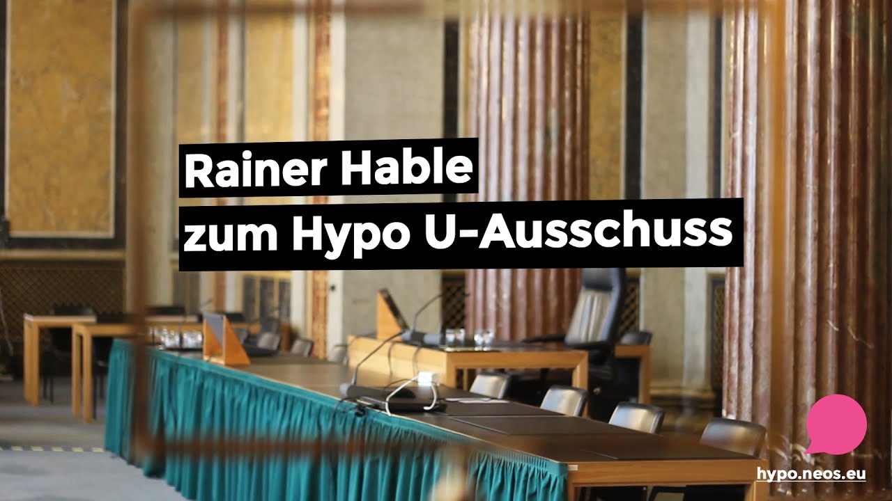 Rainer Hable zum Hypo Untersuchungsausschuss - YouTube