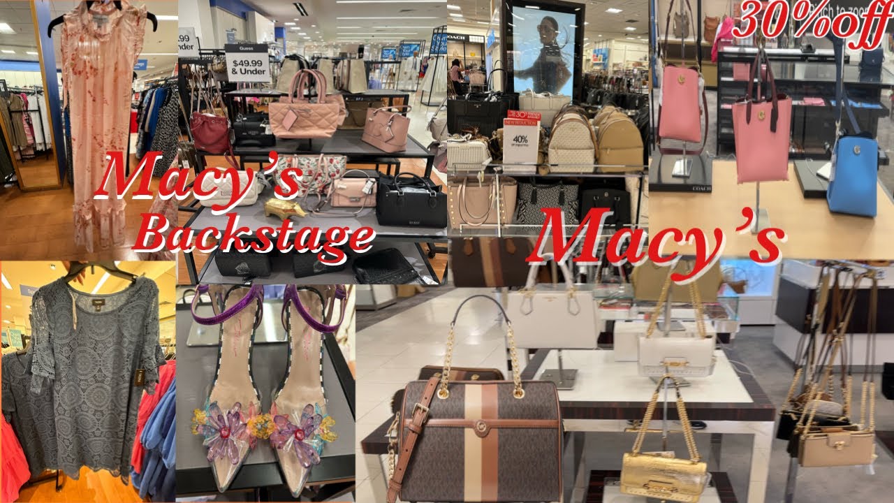 MACY’S and MACY’S BACKSTAGE CLEARANCE !! .friends and family 30% off - YouTube