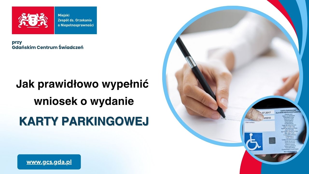 Jak prawidłowo wypełnić wniosek o wydanie karty parkingowej - YouTube