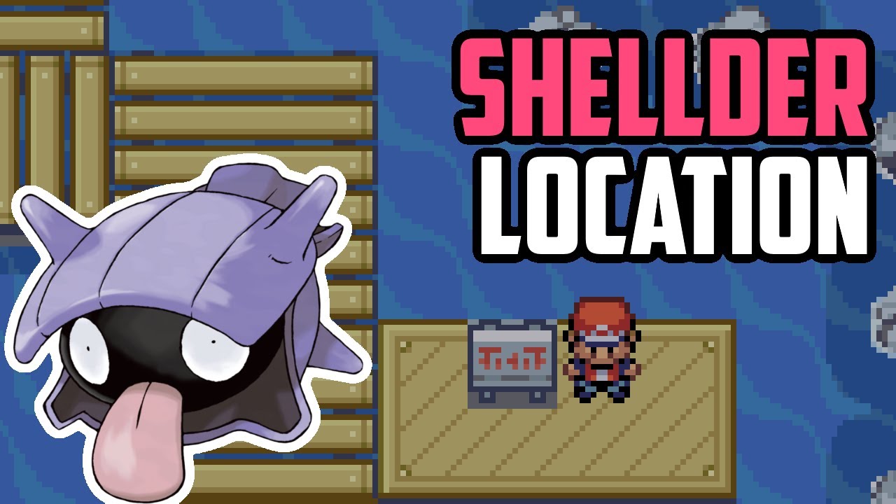 How to Catch Shellder - Pokémon FireRed & LeafGreen - YouTube