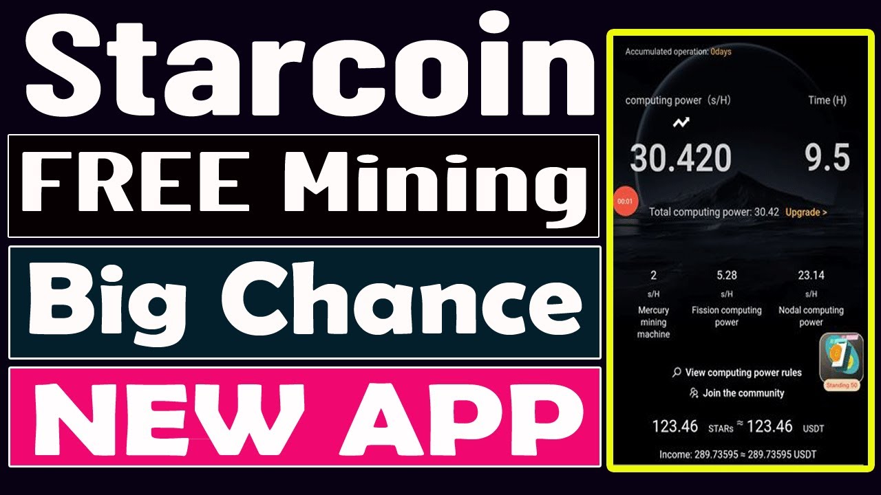 Starcoin Airdrop - NEW Free Mining App | MUST JOIN - YouTube