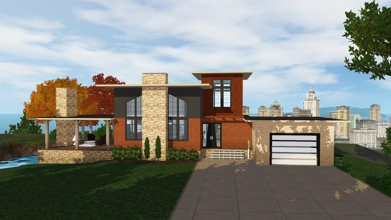Bridge View🌉 // Sims 3 Speed Build \\ - YouTube