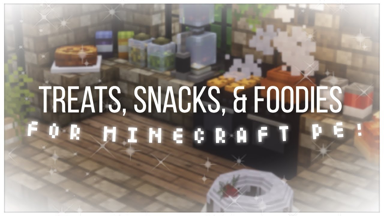 New Treats, Snacks, & Foodie Mods For Minecraft PE You’ve GOT To Try! 🧁 ...