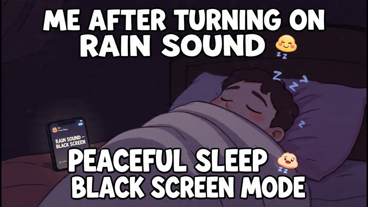 Binaural Thunder & Rain Sounds for Perfect Sleep (Hi-Res Audio, Black ...
