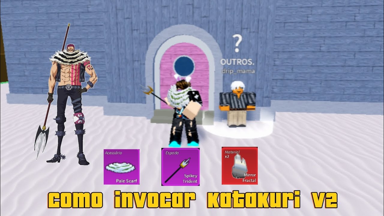 Como invocar katakuri v2 (blox Fruit) - YouTube