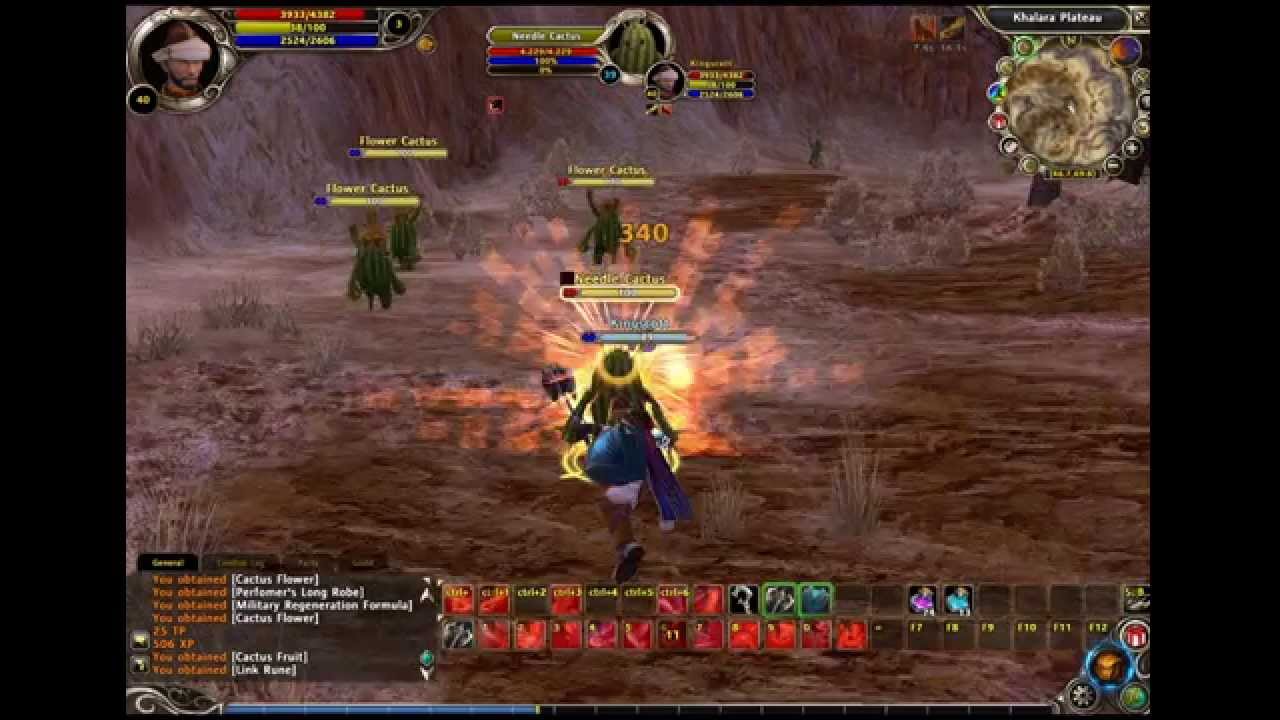 Runes of Magic Priest Warrior - YouTube