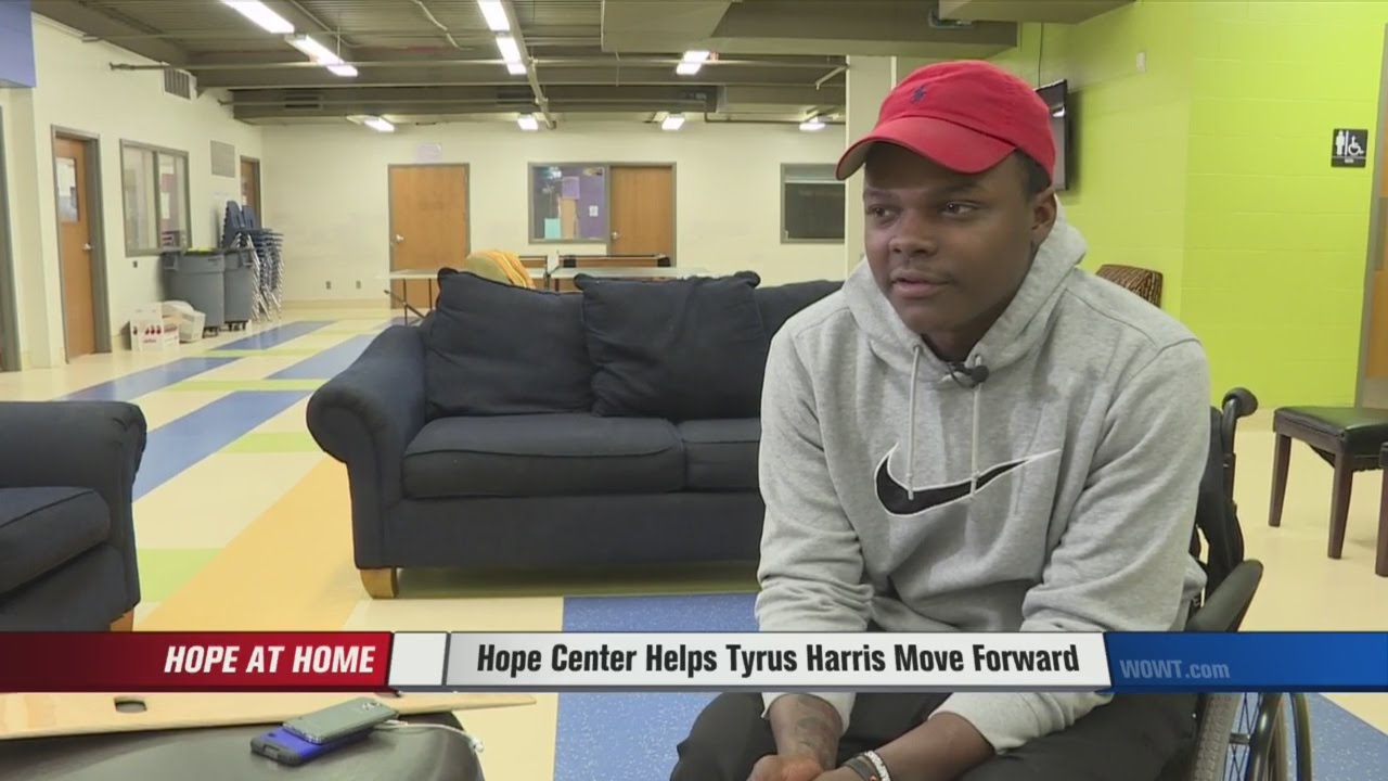 Hope Center Helps Tyrus Harris Move Forward - YouTube