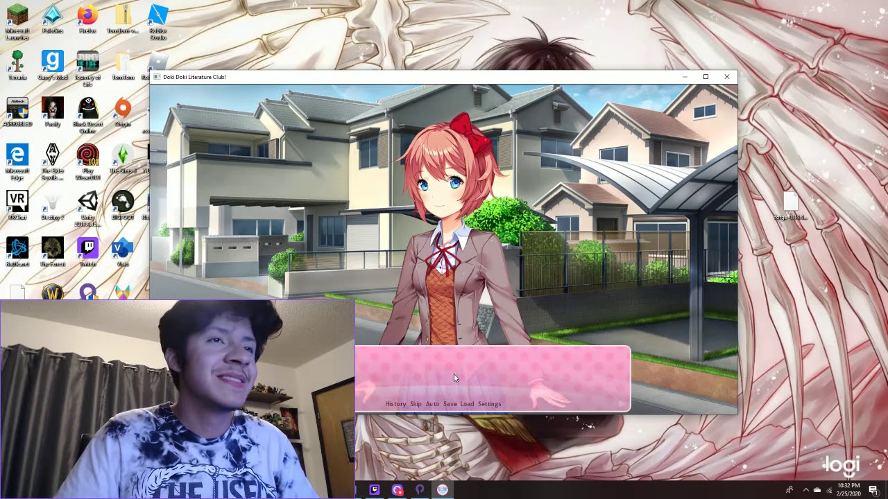 test for upcoming doki doki gameplay - YouTube
