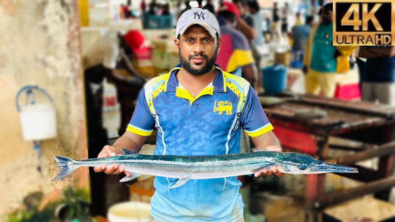 WOW! 😯 *FRESH FISH SKILLS* | GARFISH CUTTING MASTER RAMESH 🔥🔥 # ...