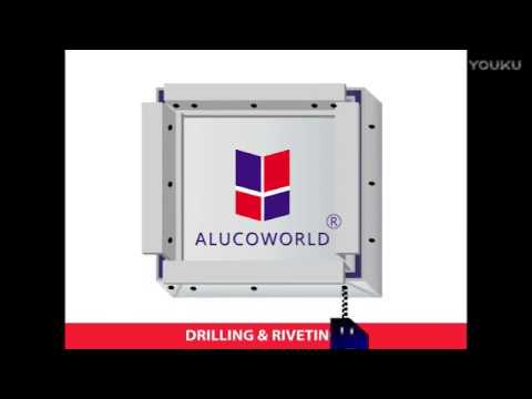 Alucobond panel installation - YouTube