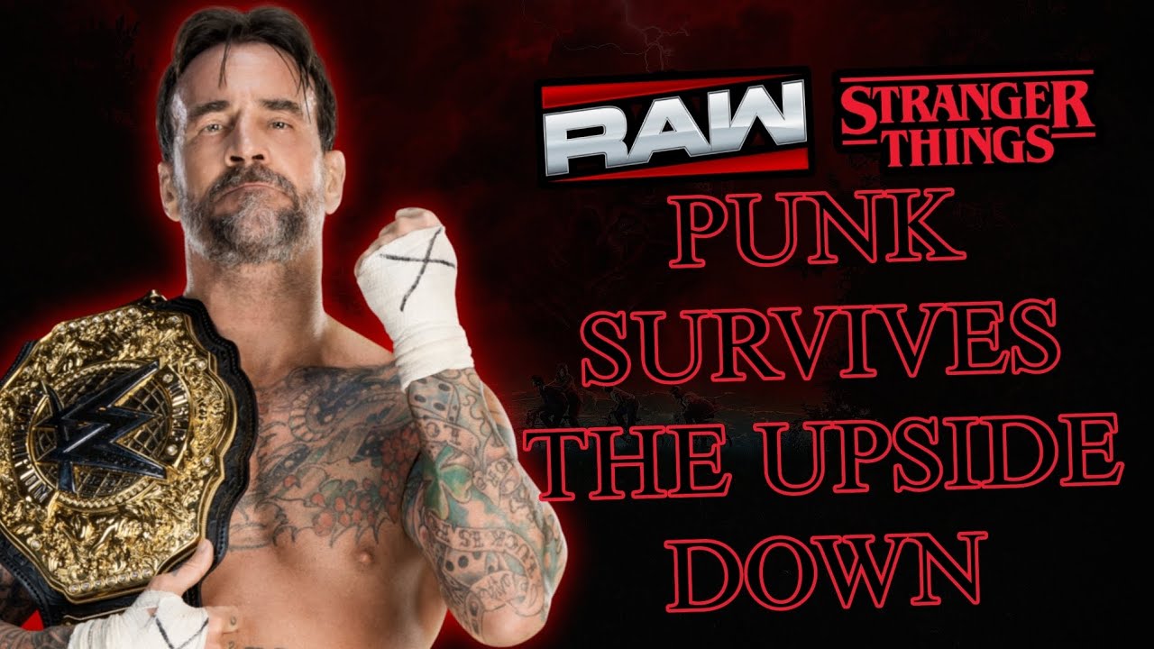 WWE COLLABORATES WITH STRANGER THINGS - YouTube