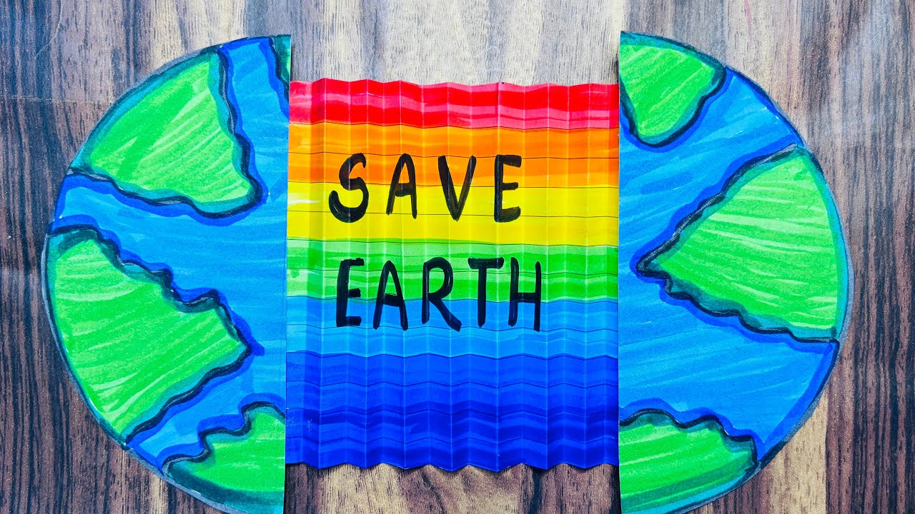 Earth Day Activity for Kids | Easy Earth Day Project | Earth Day 2024 ...
