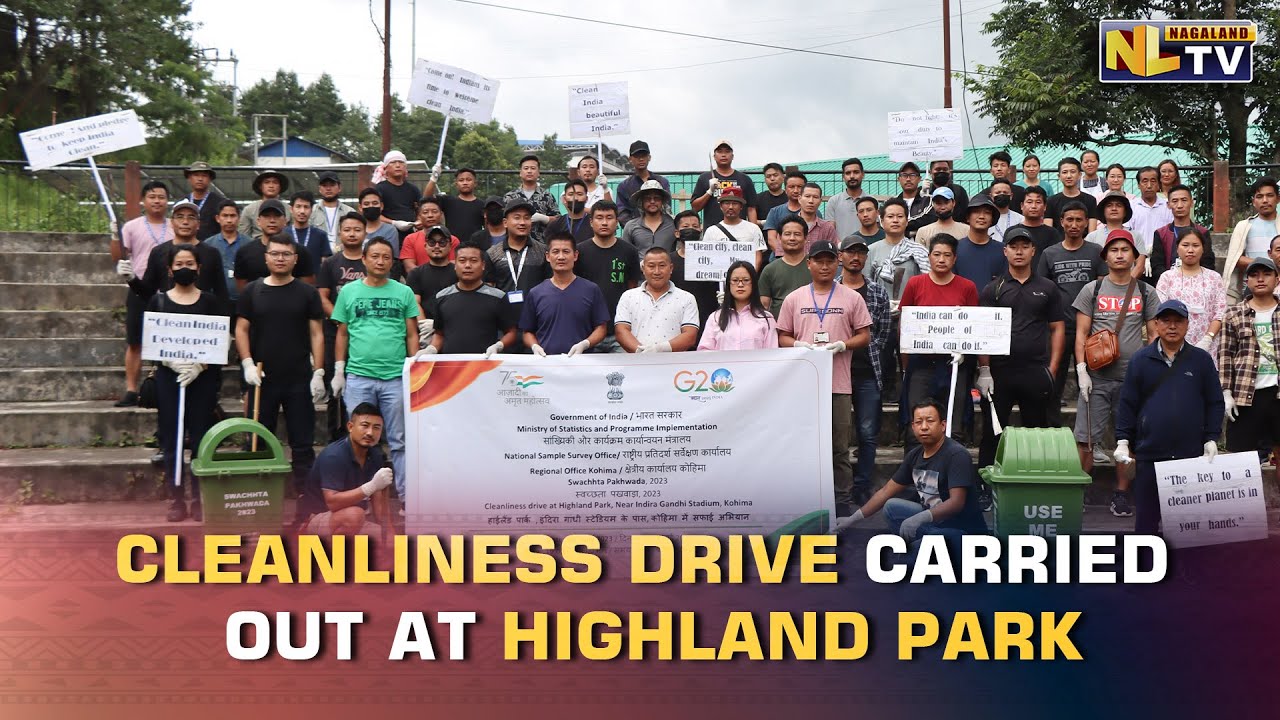 CLEANLINESS DRIVE AS PART OF SWACHHTA PAKHWADA CARRIED OUT AT HIGHLAND ...
