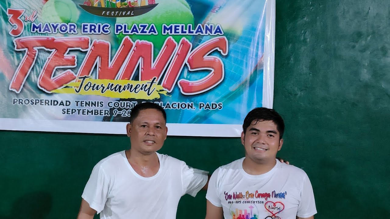 TENNIS MATCH ! PROSPERIDAD AGUSAN DEL SUR ! SINGLES! BALONG VS JAMES ...