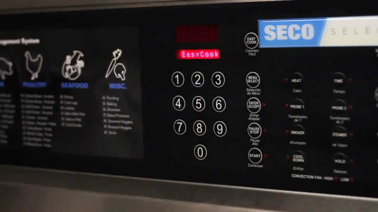 Seco Select ComboChef Oven with Steamer - YouTube