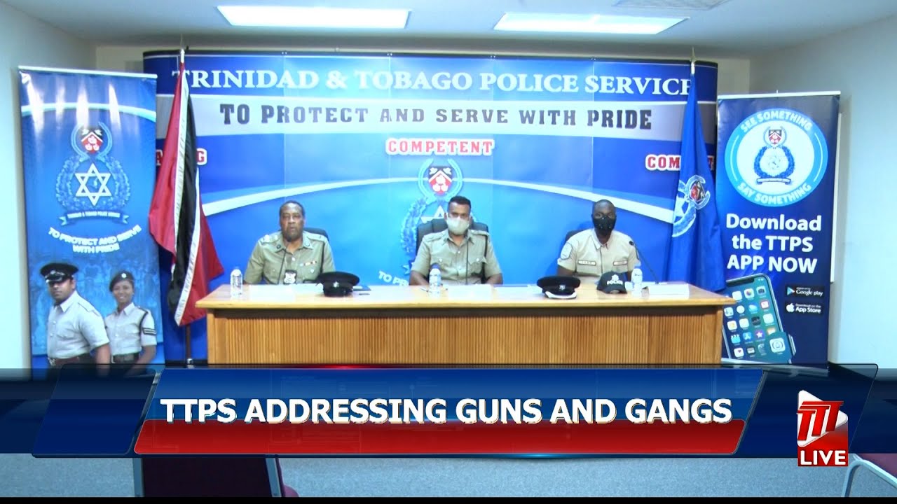 TTPS: More Plans To Address Illegal Firearms, Gang Activity - YouTube