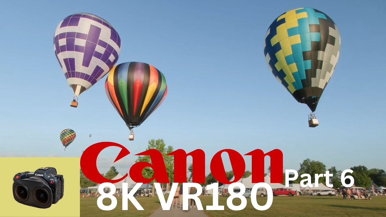 Hot Air Balloons Part 6 at Flag City Balloonfest 2023 Findlay OH Canon ...