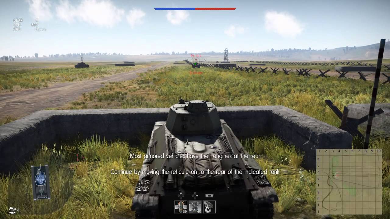 War Thunder (tank tutorial) - YouTube