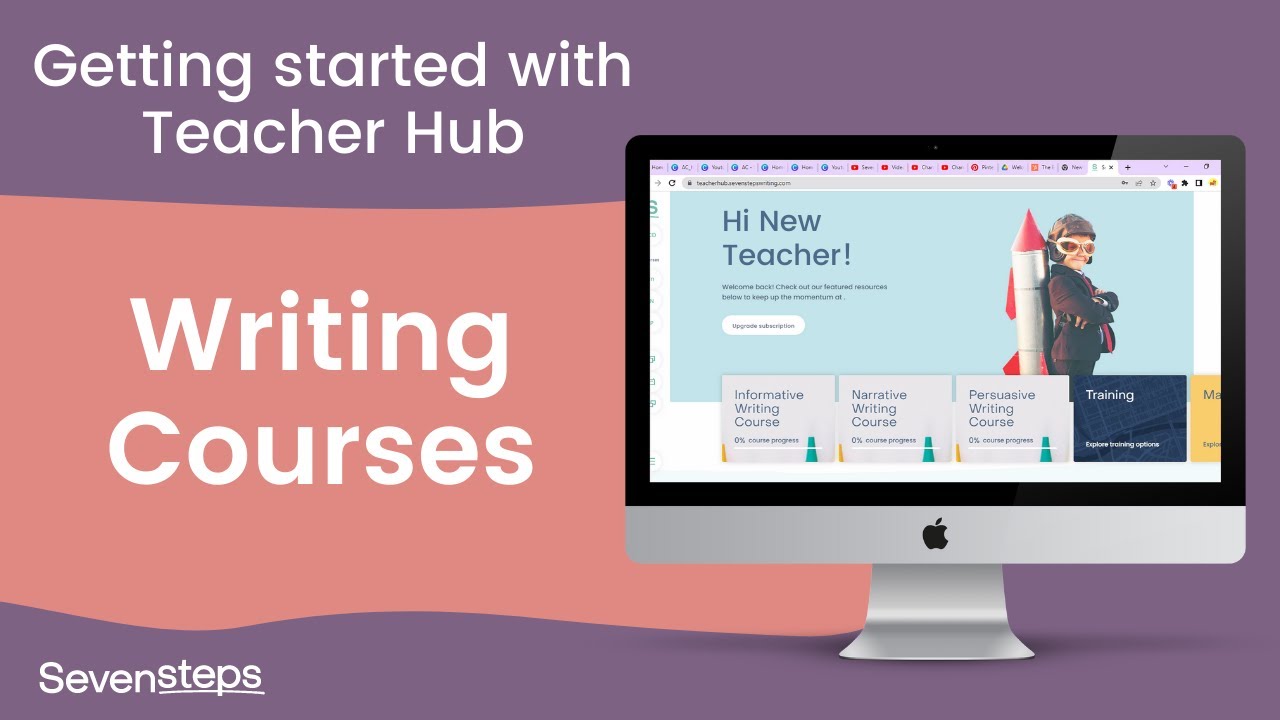 Teacher Hub Tutorials: Seven Steps Writing Courses - YouTube