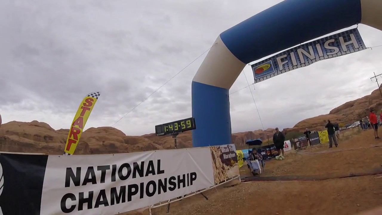 2016 Moab Marathon - Trail Maniacs - YouTube