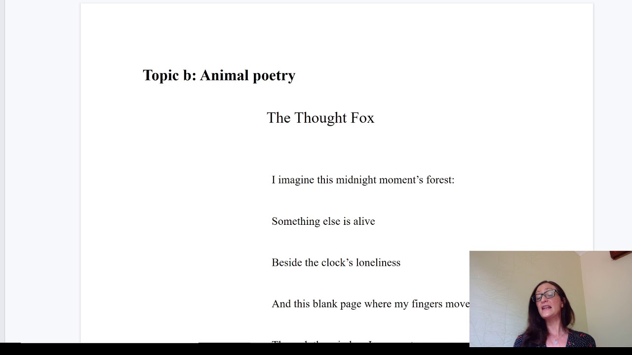 Writing your own poem - YouTube