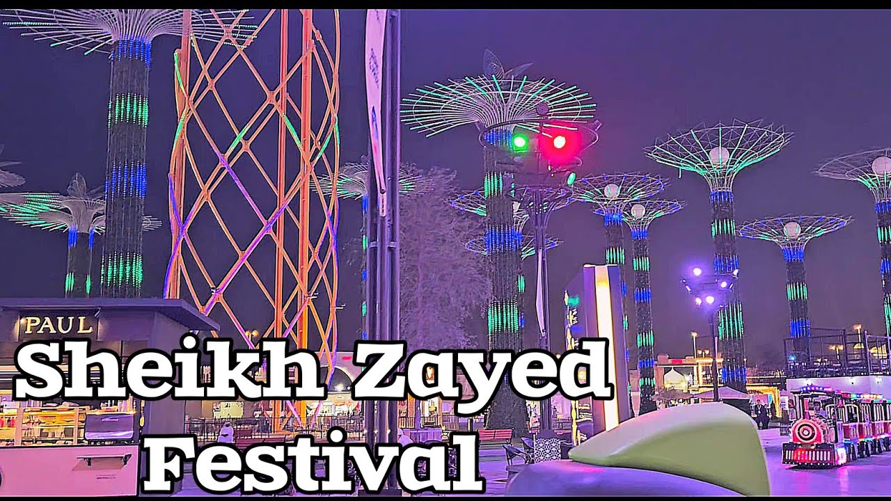 Abu Dhabi Sheikh Zayed Festival Walking Tour |Entertainment and ...