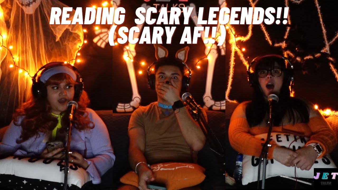 Reading Scary Legends!! (SCARY AF!!😳) - YouTube
