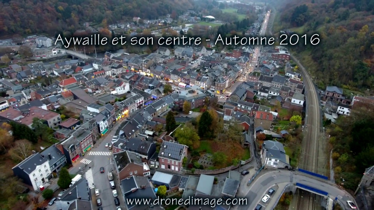 Aywaille et son centre - Automne 2016 - YouTube