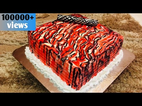 2kg Red be cake recipe || 1st prize in cake competition || Red be cake ...