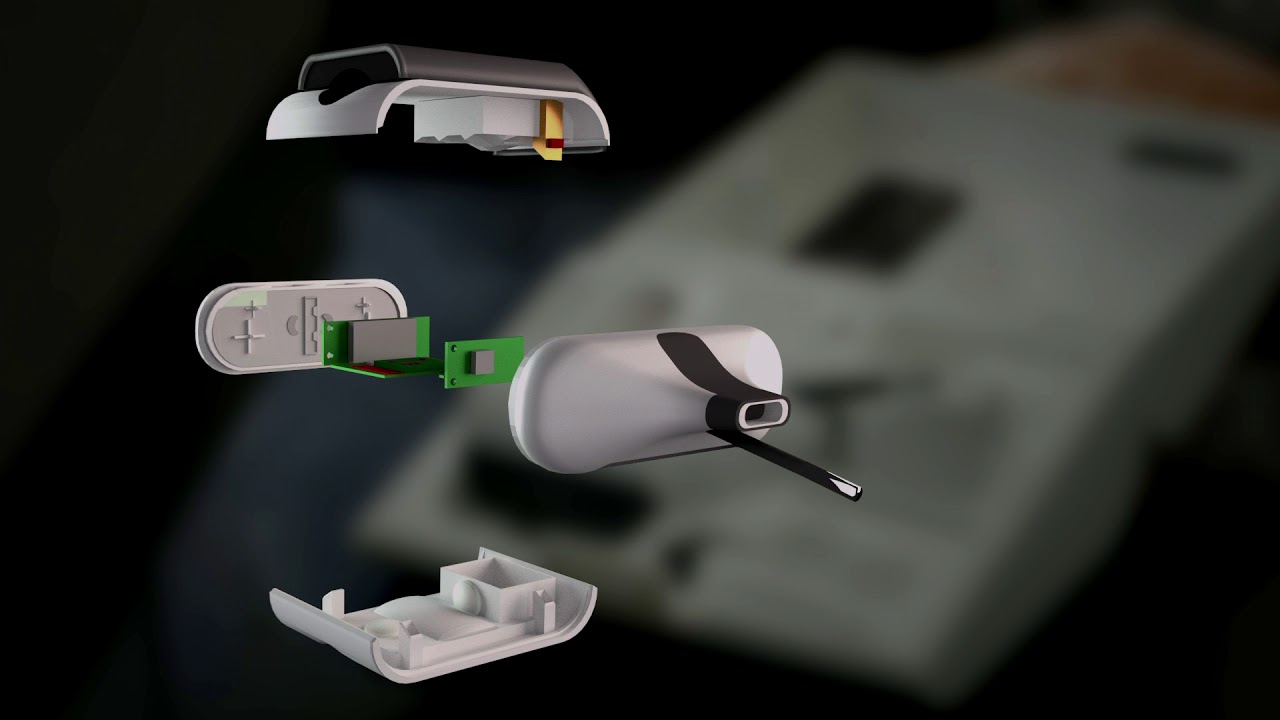 Blender and Nuke - 3D model and composite color grading of medical ...