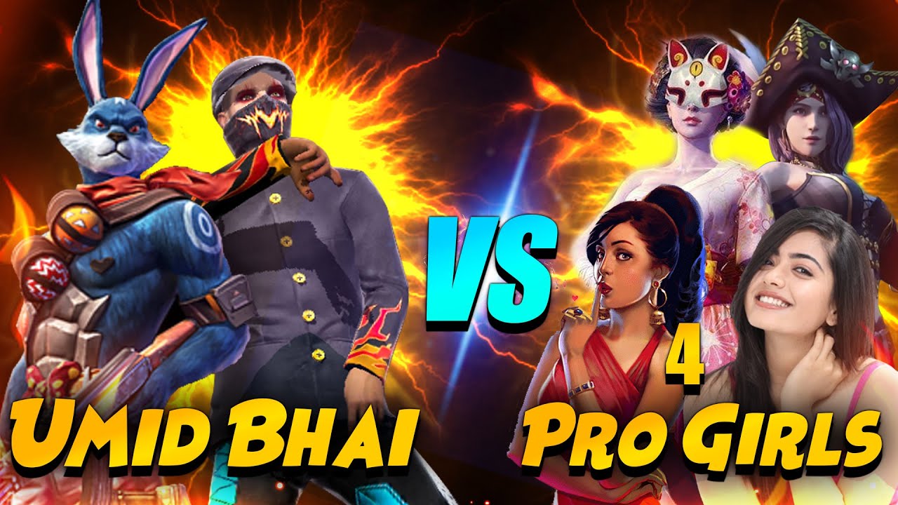 PRO GIRLS SQUAD VS 2 LEGEND OVER POWER GAME😱 || MUST WATCH -Garena Free ...