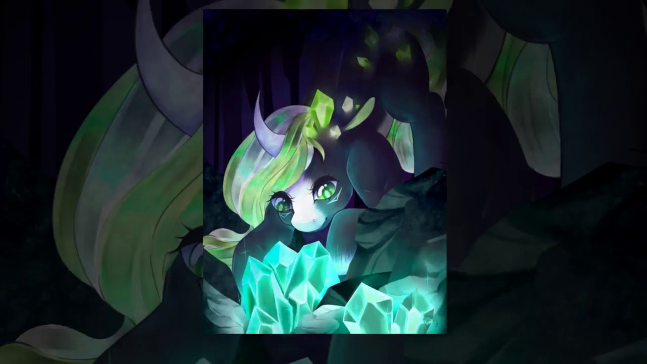 SPEEDPAINT: [MLP] Crystal Cave - YouTube