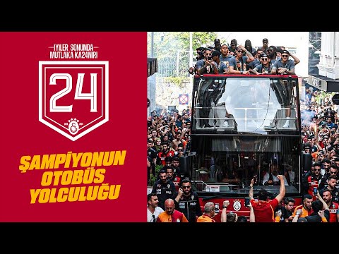🔴 Futbol A Takımımızın, Şampiyonluk Otobüsü ile Galatasaray Lisesi'nden RAMS Park’a yolculuğu