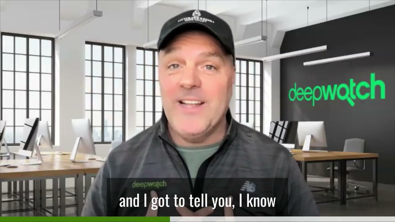 Bobby Christian, COO, deepwatch - Testimonial for David Goad - YouTube